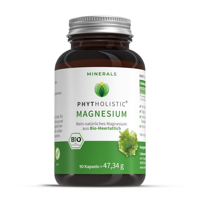 Magnesium Tabletten - Bio Magnesium Kapseln Phytholistic kaufen
