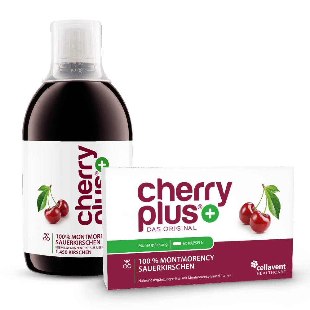 Sparpaket - Cherry PLUS Kapseln & Konzentrat Bundle